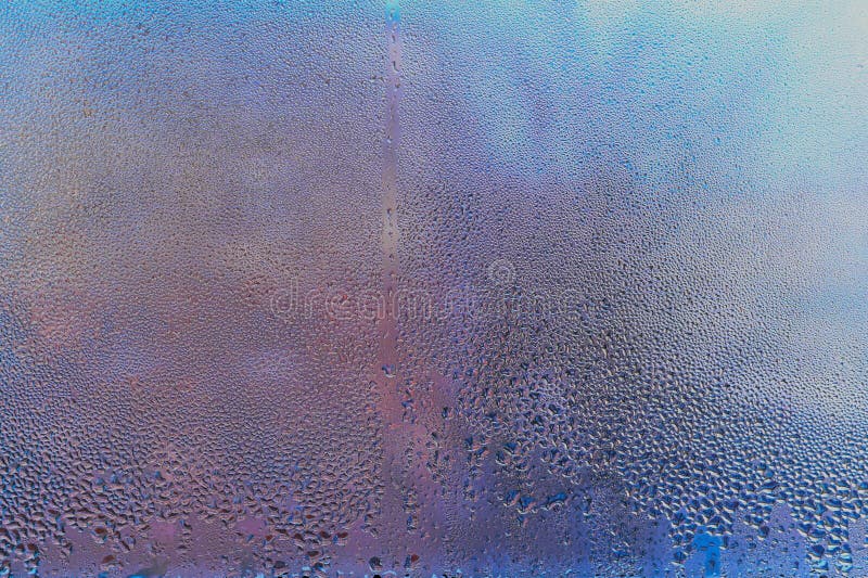 Background of Wet Glass with Water Droplets Stock Photo - Image of ...