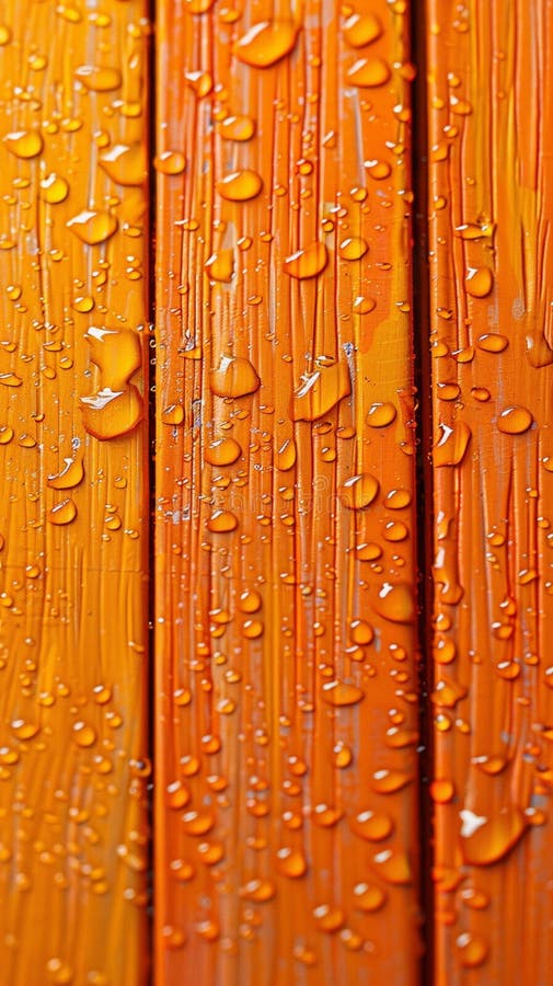 Background of Wet Orange Stripes, Creating Vibrant Textured Surface ...