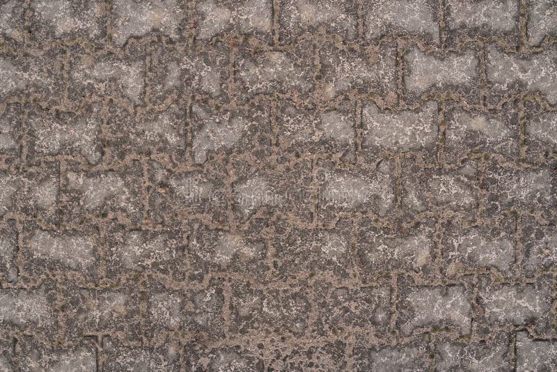 Wet Sand on Paving Stones after the Rain Stock Image - Image of rain ...