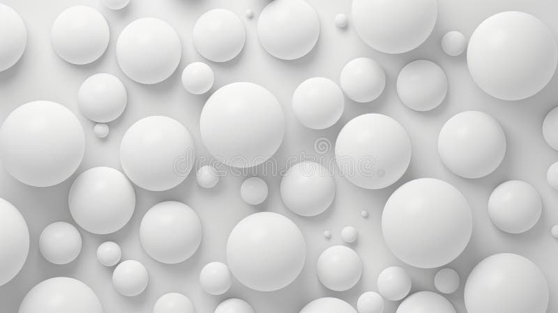 Background of White Balloons Stock Illustration - Illustration of ...