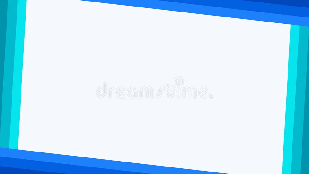 Background White with Light Blue Rectangle Stock Vector - Illustration ...