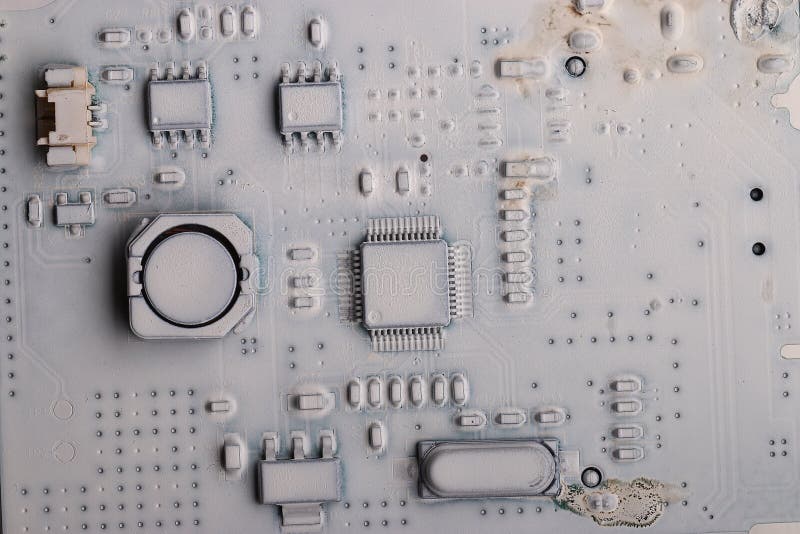 Background White Chip Computer Stock Photo - Image of electrical ...