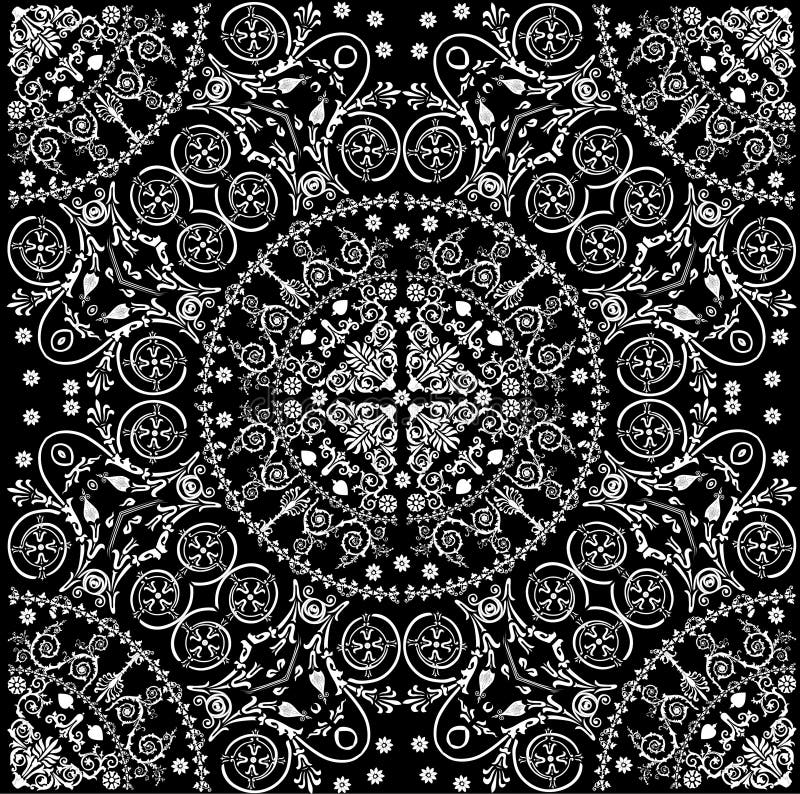 Background with White Elements Stock Vector - Illustration of curve ...