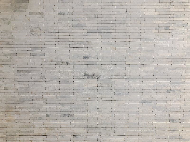 Background of White Marble Brick Wall Textures. Stock Photo - Image of ...