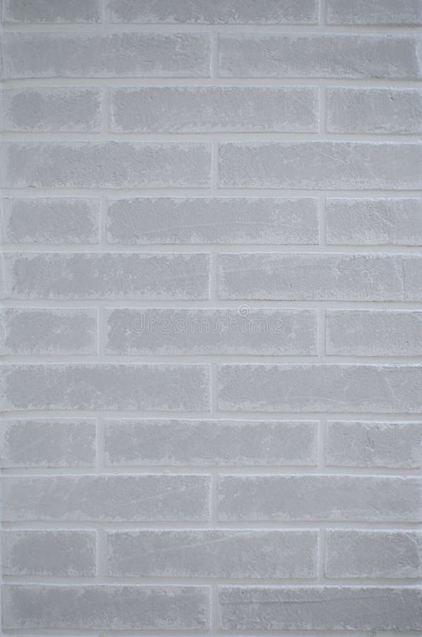 Background of White New Clean Brick Wall Inside the Building. Clean ...