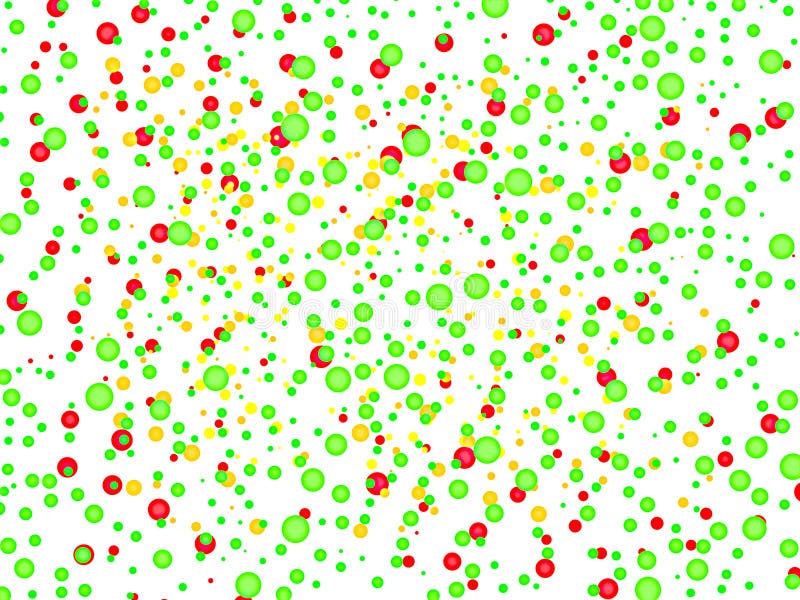 Background White Panel in Red Green and Yellow Circle. Illustration ...