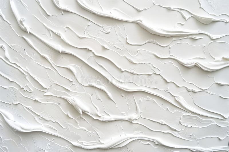 A Background of White Paste Filler and Bonding Plaster with Irregular ...