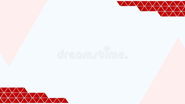 Background White with Red Triangle Stock Vector - Illustration of ...