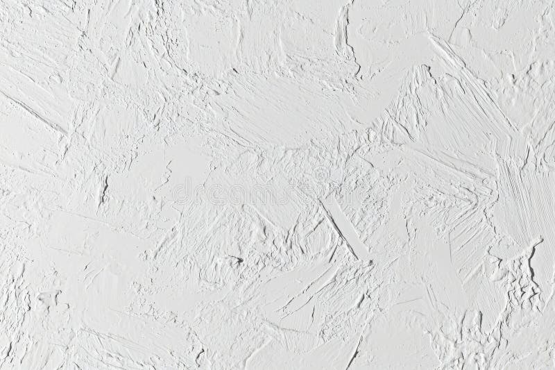 Background of White Relief Stucco Wall Texture. Rough White Relief Wall ...