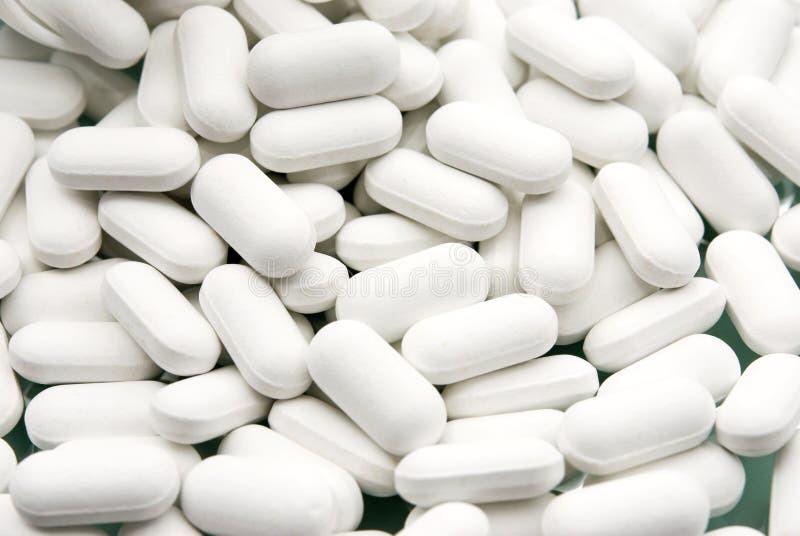 Background of White Tablets Stock Photo - Image of chemotherapy ...