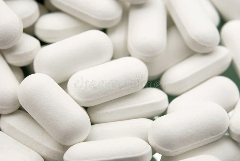Background of White Tablets Stock Image - Image of aspirins ...