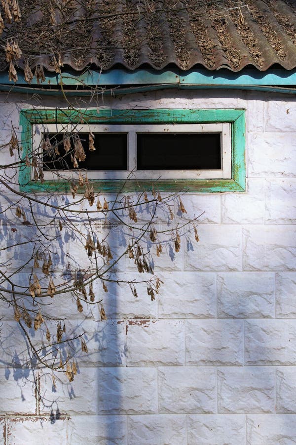 Background of White Tile Wall Texture. the Wall in the Abandoned ...