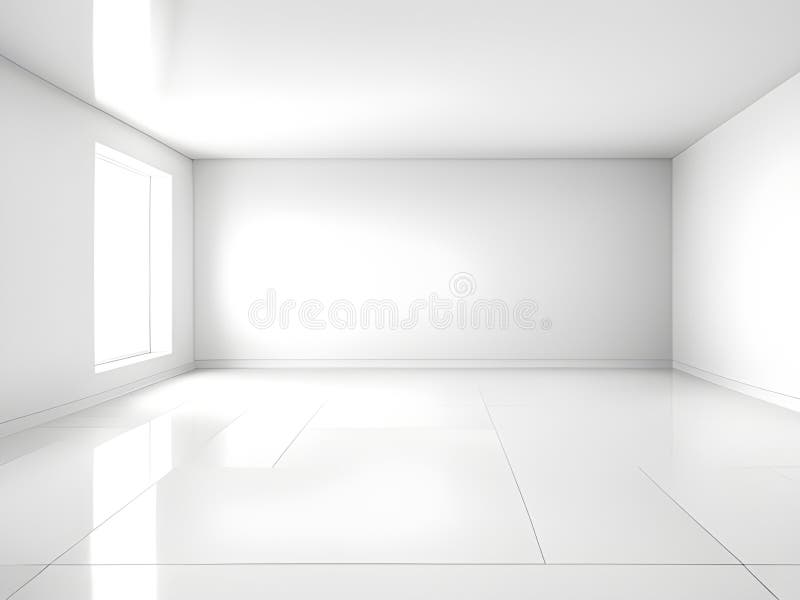 Background White Wall Studio, Light Cement Floor Surface Texture ...