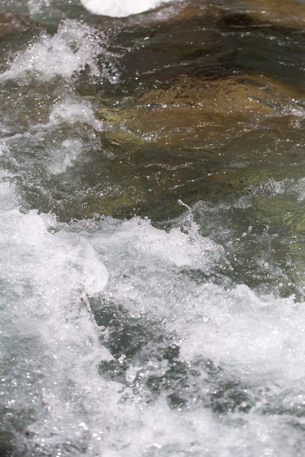 Background of Whitewater on the River Stock Image - Image of flow ...