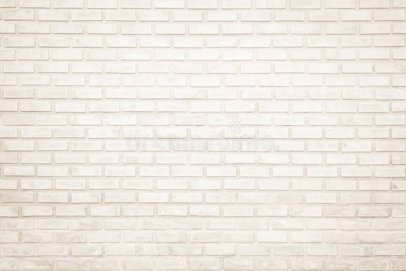Background of Wide Cream Brick Wall Texture. Old Brown Brick Wall ...