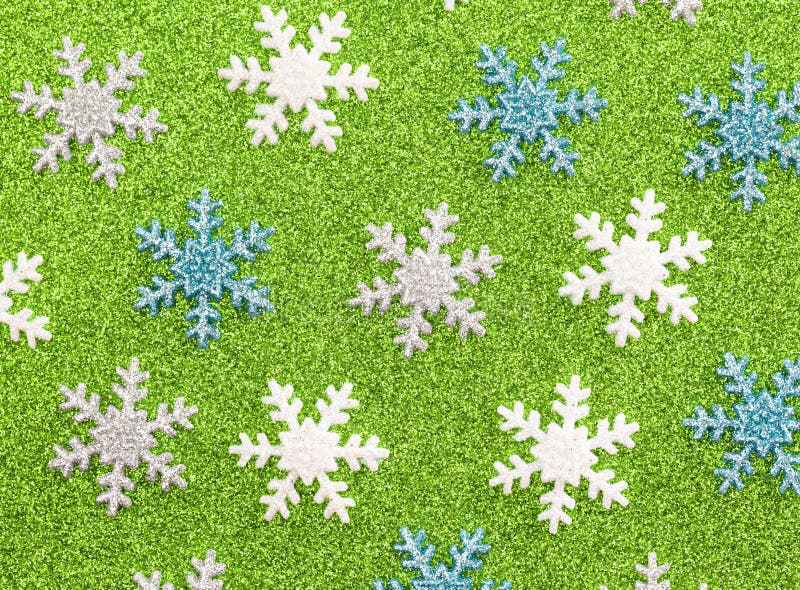 A Background of Winter Glitter Snow Flakes Stock Image - Image of ...