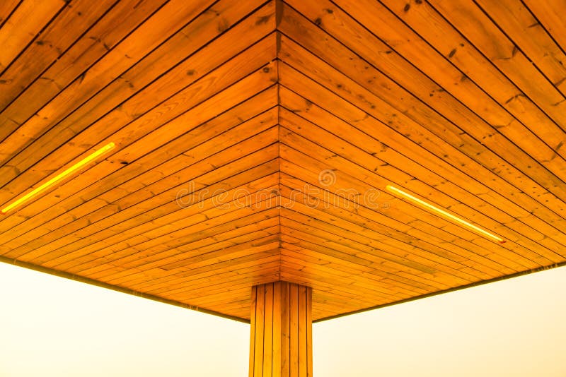 Background of Wooden Ceiling Stock Image - Image of texture, interior ...
