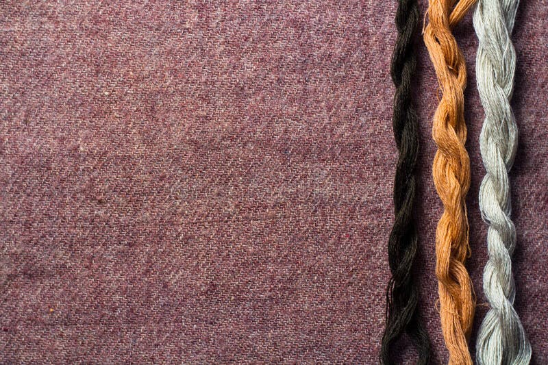 Background with Woolen Threads Stock Photo - Image of design, beauty ...