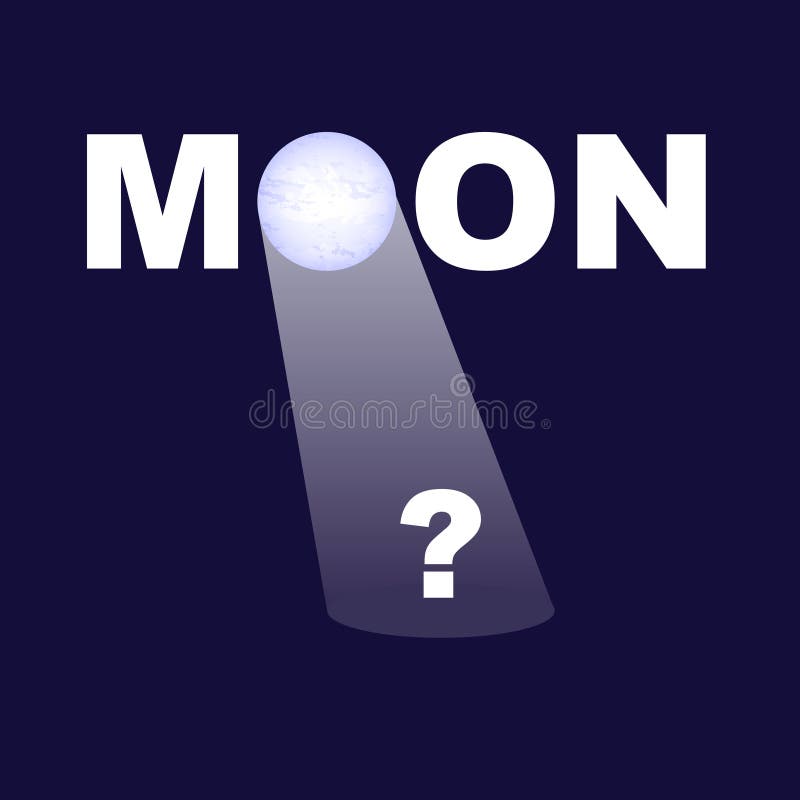 Night with moon stock vector. Illustration of deciduous - 111889374