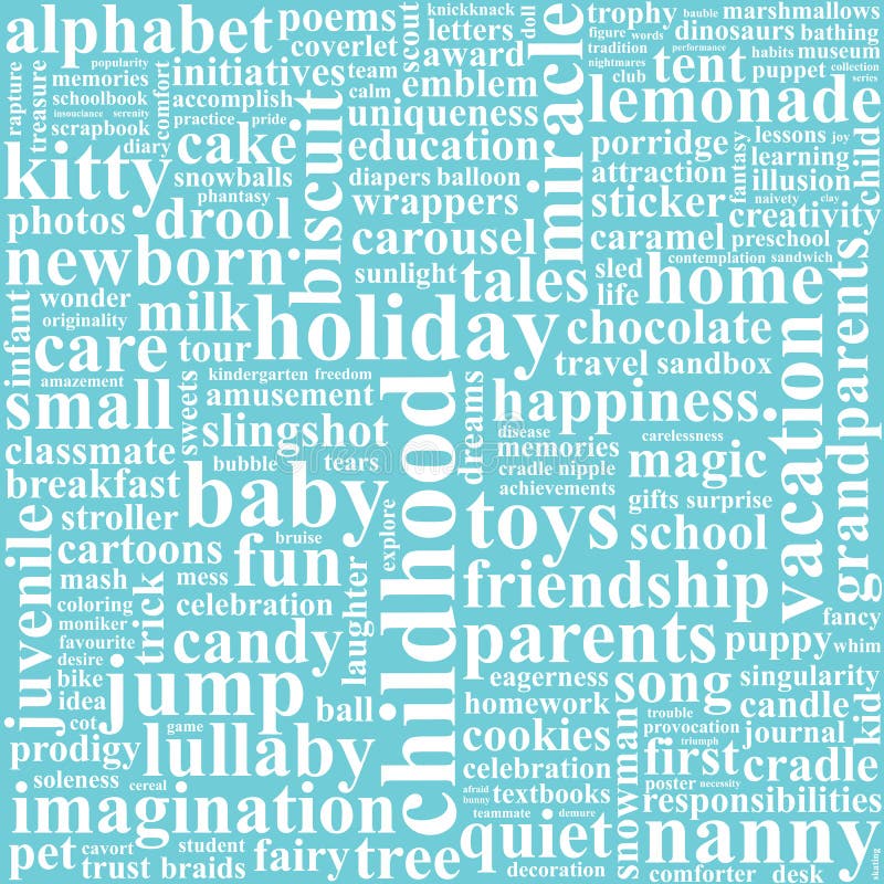 Background with words stock vector. Illustration of wallpaper - 77110844