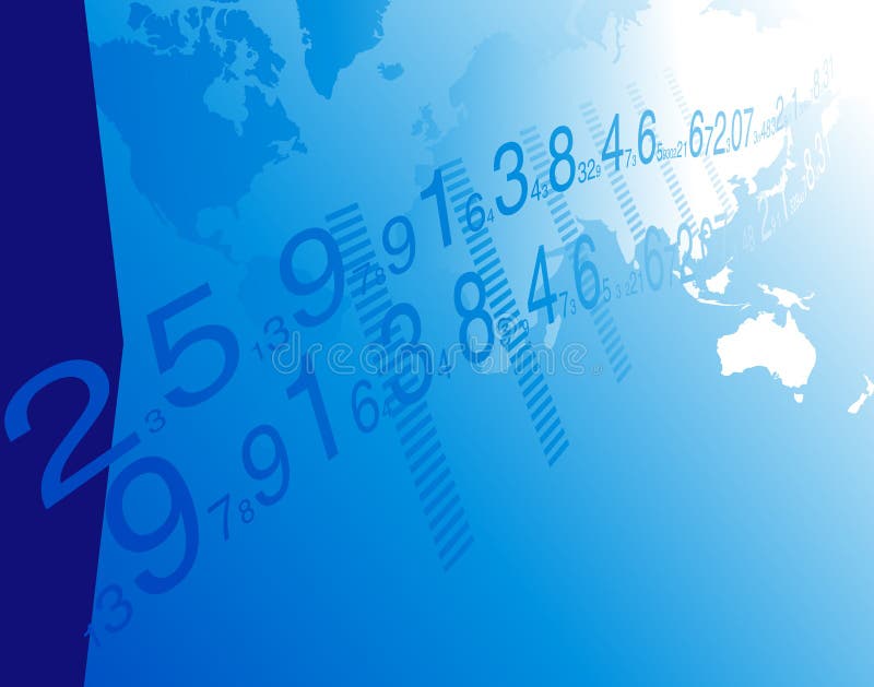 Background world business. stock illustration. Illustration of curve ...