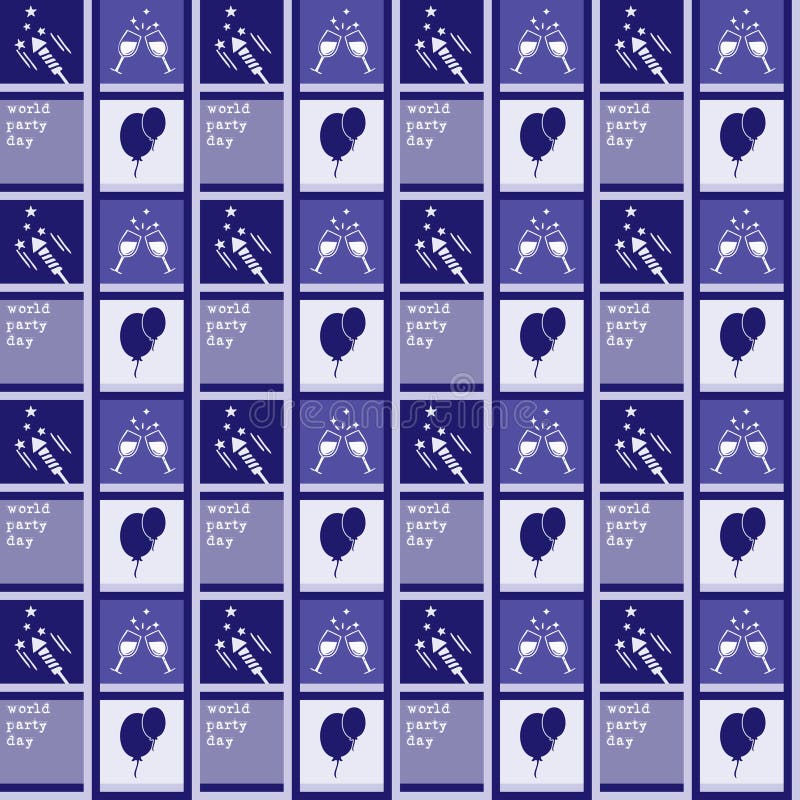 Background world party day stock vector. Illustration of decor - 111329003