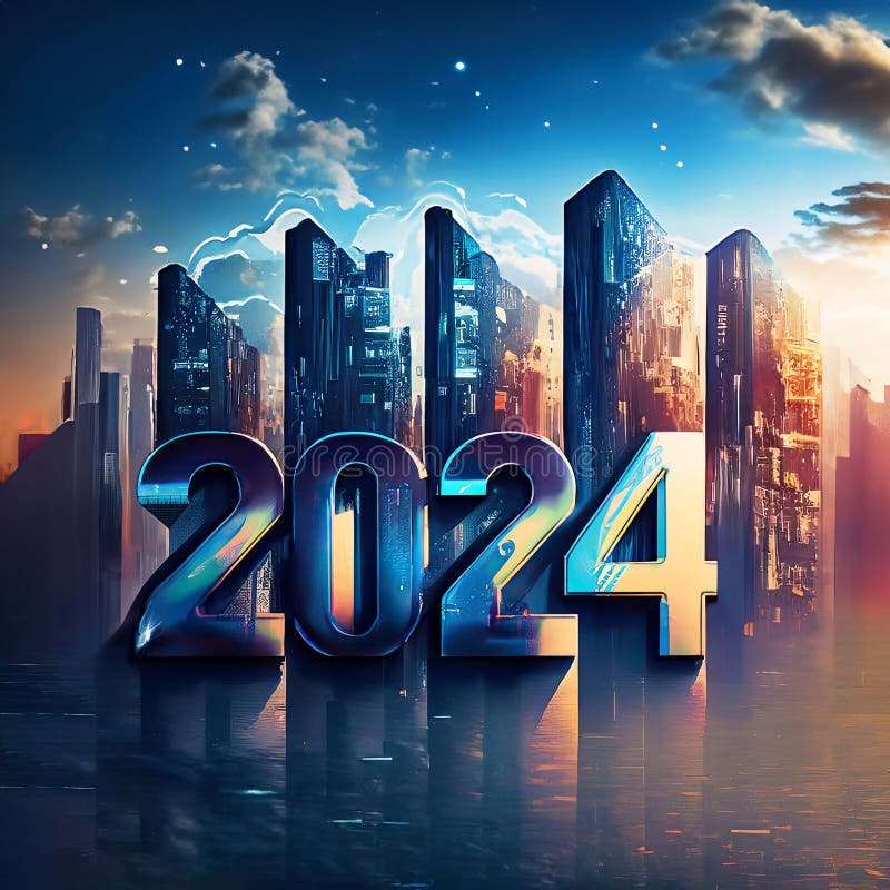 Background 2024 is the Year of Technological Progress Stock ...