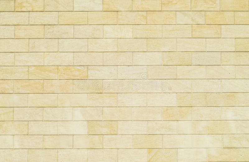 Background of Yellow Bricks. Wall of Yellow Bricks. the Texture Stock ...
