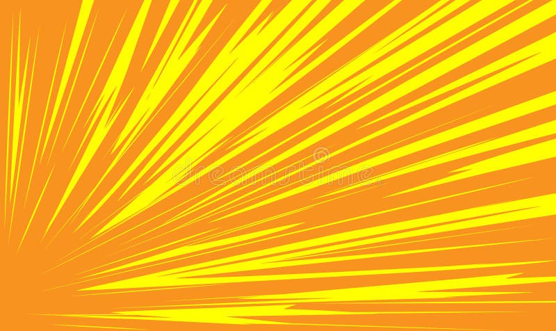 Background of Yellow Dynamic Lines Stock Illustration - Illustration of ...
