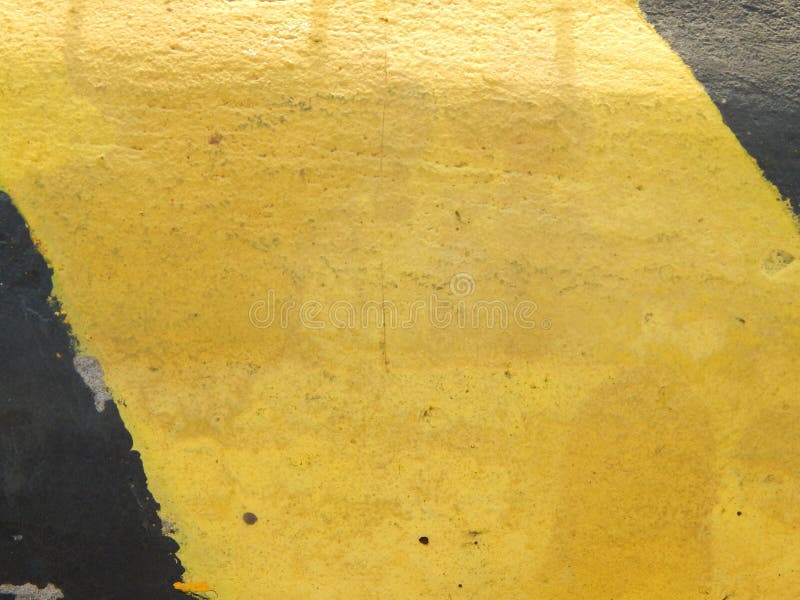 Background of a Yellow and Grey Ground Surface Stock Photo - Image of ...