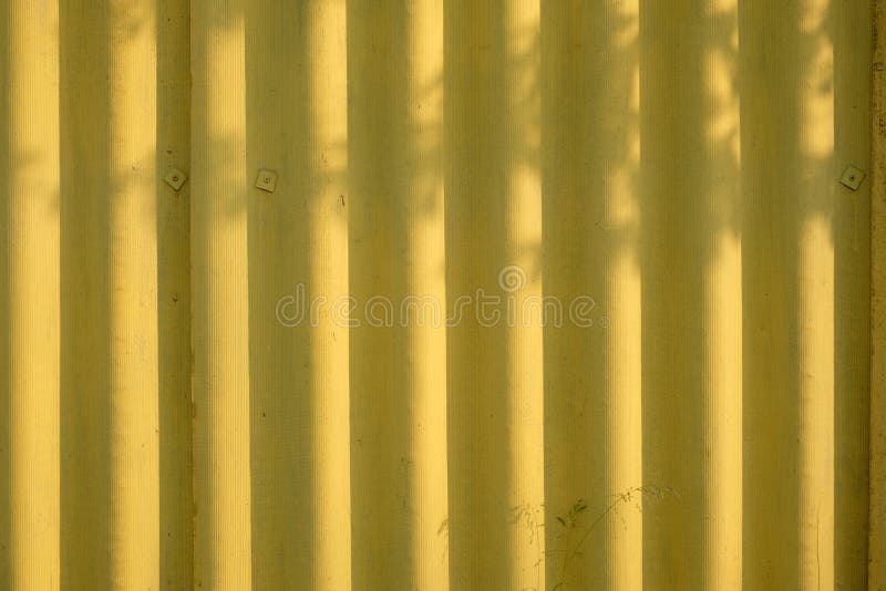 Background of Yellow Painted of Iron Sheet Stock Photo - Image of metal ...
