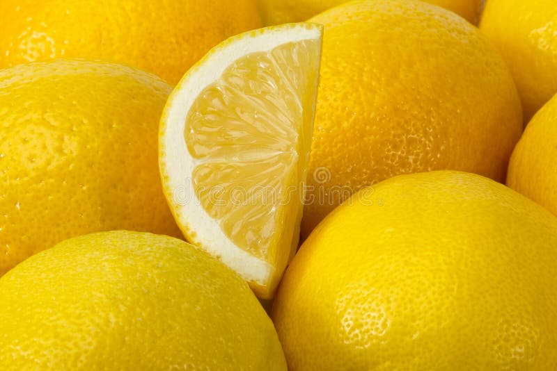Background of Yellow Ripe Lemons. Stock Photo - Image of agriculture ...