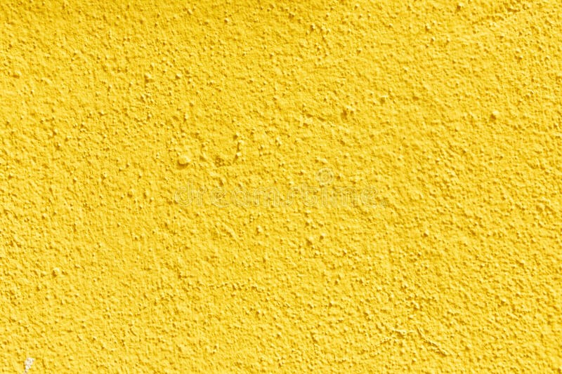 Background of Yellow Background of a Rough Plaster Wall Stock Photo ...