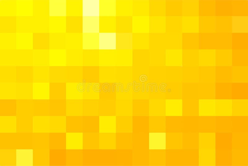 Background from Yellow Squares. Gold Geometric Texture. Vector Pattern ...