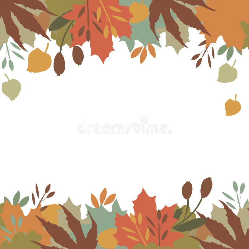Fall Clip Art Bottom Border