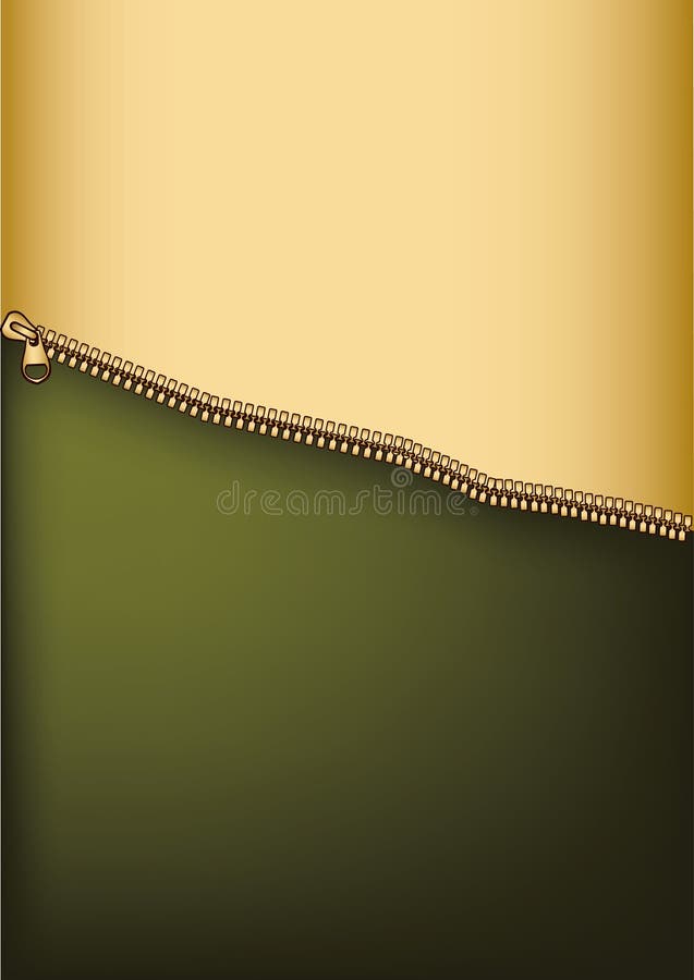 Background with Zipper Design Stock Illustration - Illustration of ...