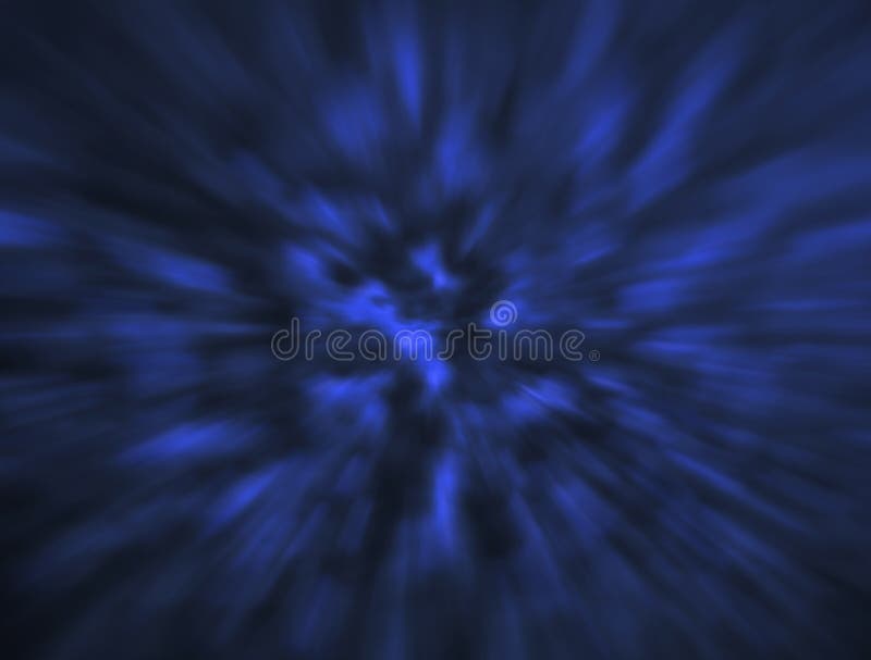 Zoom effect in blue stock illustration. Illustration of moving - 107971285