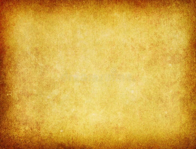 Old Yellow Brown Vintage Parchment Paper Texture Stock Illustration ...