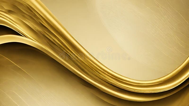 Abstract Gold Theme Background Texture Likes Silk with Indication of ...
