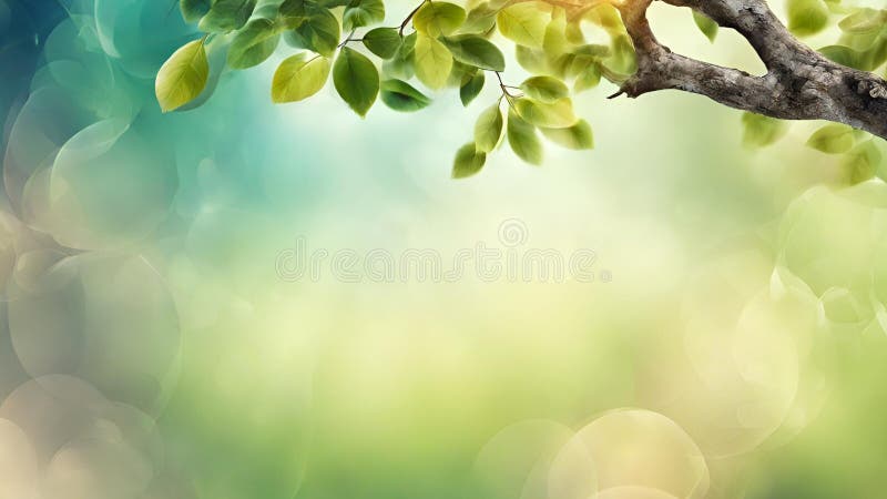 Abstract Nature Theme Background with Realistic Photography and High Ai ...