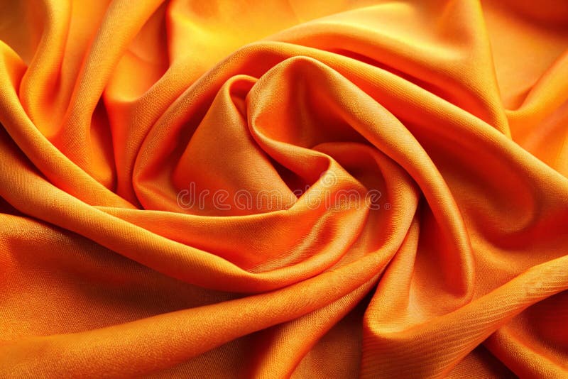 Backgrounds the Orange Fabric Stock Illustration - Illustration of ...