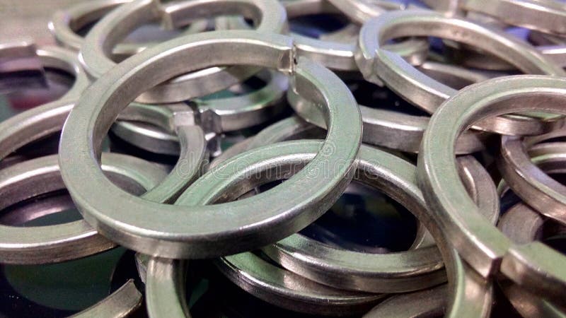 Steel rings stock image. Image of backgrounds, product - 100600989