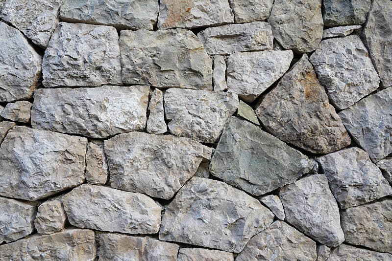 Part of a Stone Wall, Stone Texture. Stock Image - Image of pattern ...