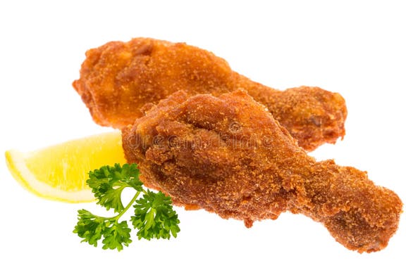 Backhendl - 2 Chicken Knuckles Isolated on White Background Stock Image ...