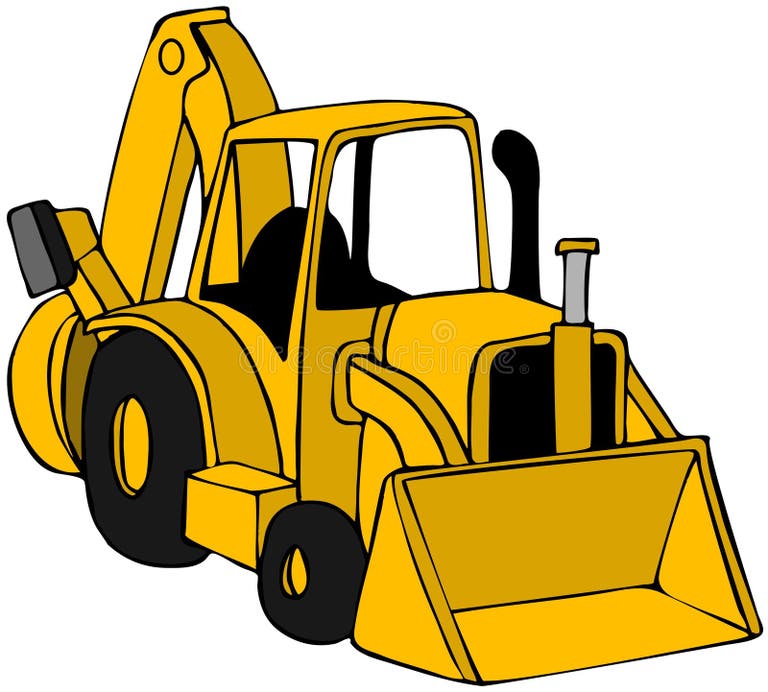 Cartoon Backhoe Stock Illustrations – 2,349 Cartoon Backhoe Stock ...