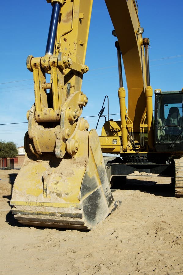 Backhoe 4 stock image. Image of machinery, equipment, backhoe - 405429