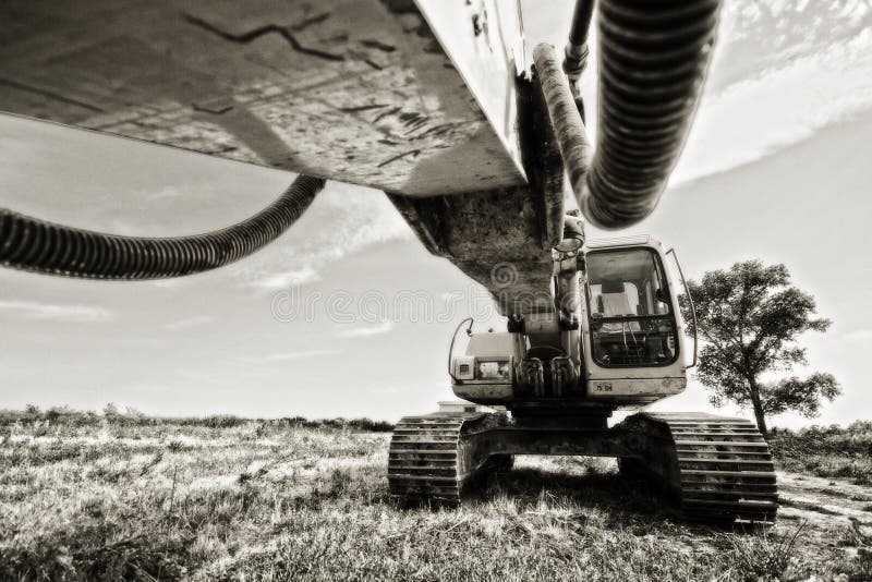 Backhoe stock image. Image of blade, backhoe, excavator - 24803793