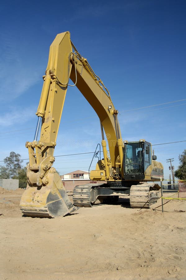 Backhoe 4 stock image. Image of machinery, equipment, backhoe - 405429