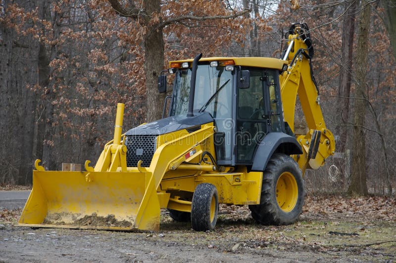 Backhoe stock image. Image of earth, claw, heavy, load - 484587
