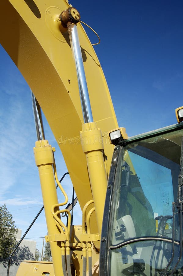 Backhoe 4 stock image. Image of machinery, equipment, backhoe - 405429